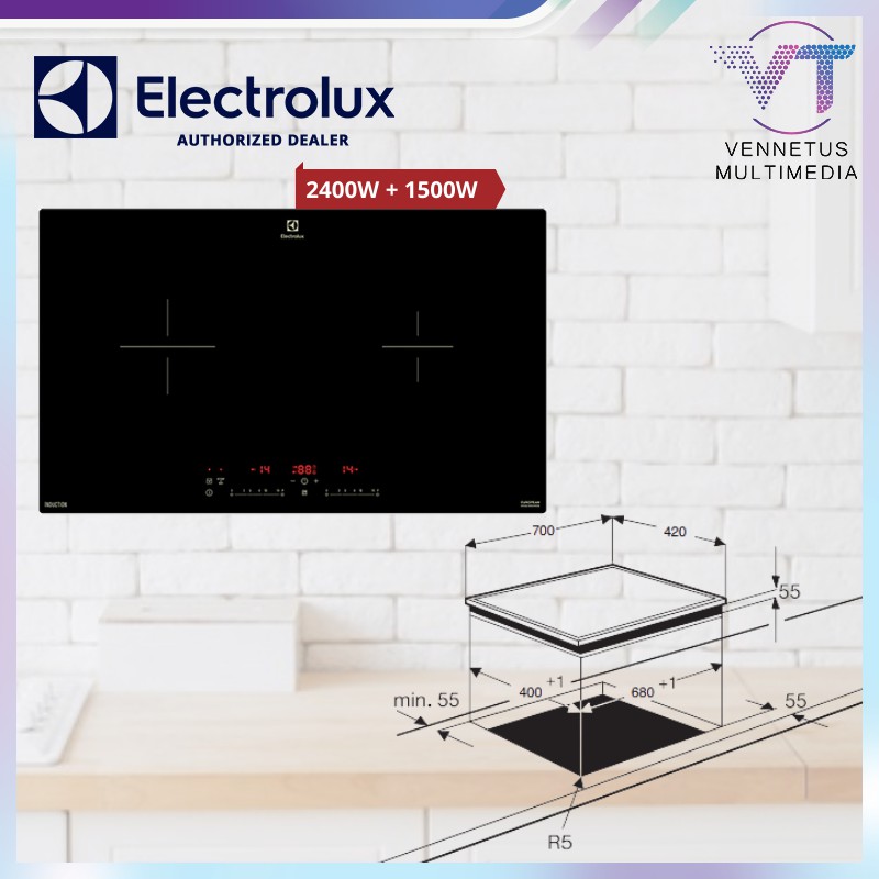 Electrolux Built-in Induction Hob EHI7260BB | Shopee Malaysia