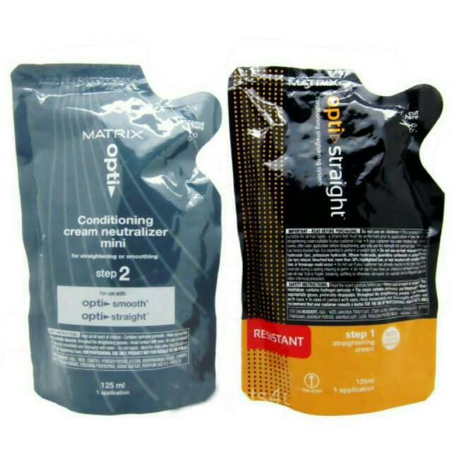 As Matrix Opti Straight Conditioning Straightening System Straight Hair ...