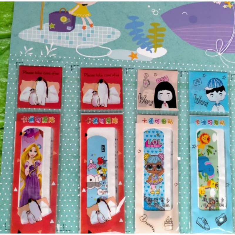 Wholesale CARTOON ANIMATED MOTIF PESTER/WOUND COVER 1 SACHET 5PCS ...
