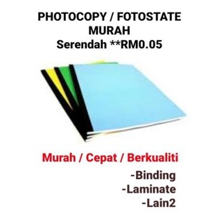 Photostate /Fotostat Service/ Printing Service Serendah **RM0.05 ...