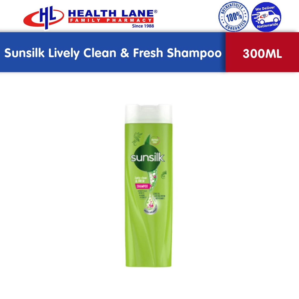 Sunsilk Lively Clean & Fresh Shampoo (300ml) | Shopee Malaysia