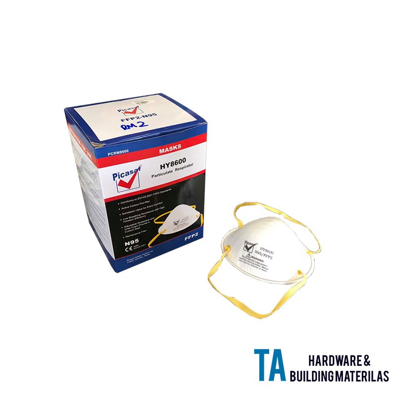 Picasaf HY8600 Particulate Respirator MASKS (20 pcs) | Shopee Malaysia