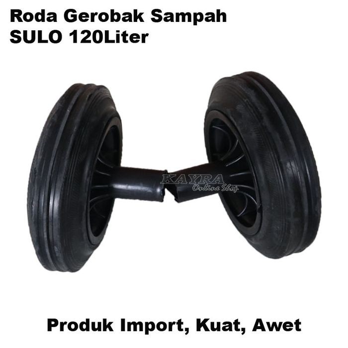 Sulo 120 Liter Garbage Cart Wheels contain 1 Pcs 2 pcs | Shopee Malaysia