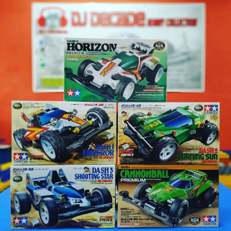TAMIYA DASH YONKURO WARRIORS DASH-0 to DASH-4 | Shopee Malaysia
