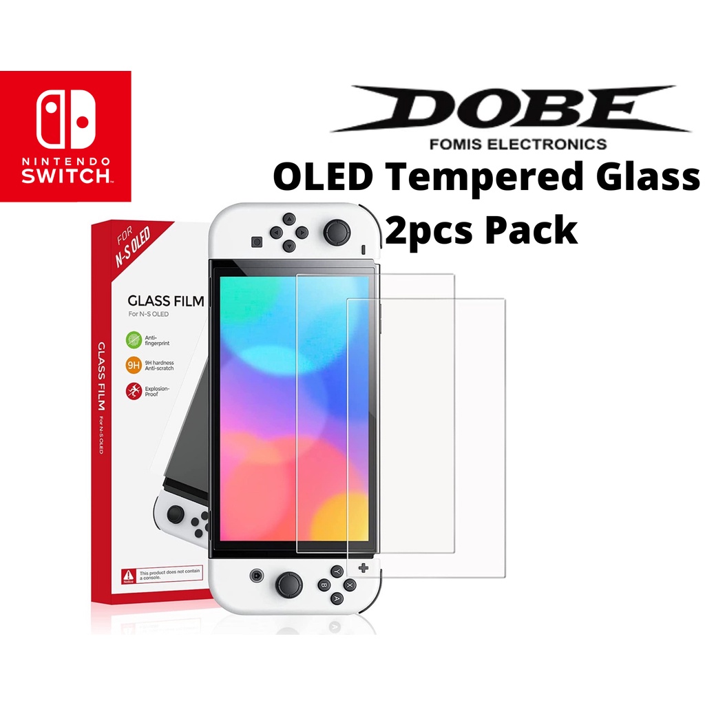 Nintendo Switch OLED Dobe Tempered Glass / Glass Film TNS-1156 | Shopee Malaysia