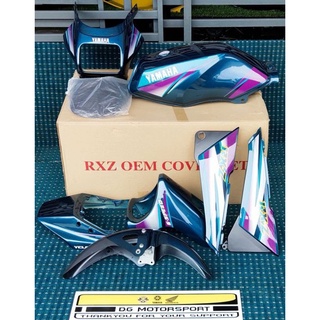 OEM BODY COVER SET RXZ 135 BOSCH MILI MODEL 7 DVC PURPLE / DBC BLUE ...