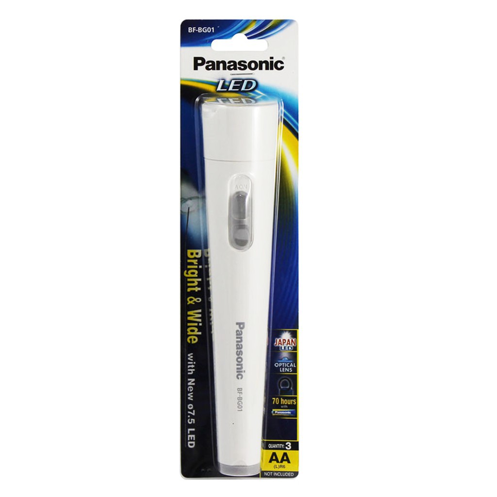 Panasonic LED Torchlight BF-BG01 5.0 (BUY 1 FREE 1!!!) | Shopee Malaysia