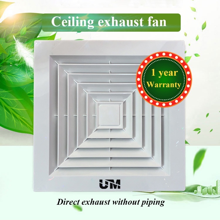 UM 8''10''12 inch Ceiling exhaust fan ventilation fan Direct exhaust ...