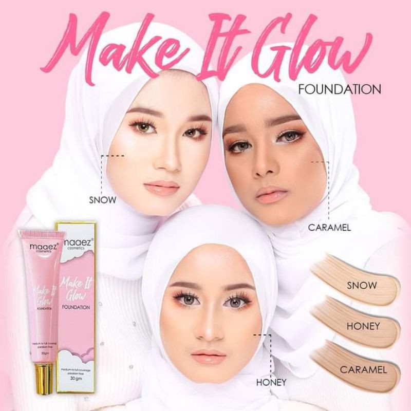 foundation maaez new baru 30g | Shopee Malaysia