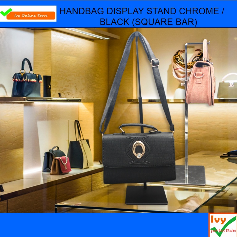Purse Holder, Adjustable Stainless Steel Handbag Display Stand, Single ...