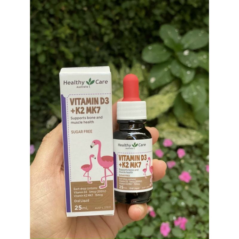 Vitamin D3+k2 MK7 Healthycare Australia 25ml | Shopee Malaysia