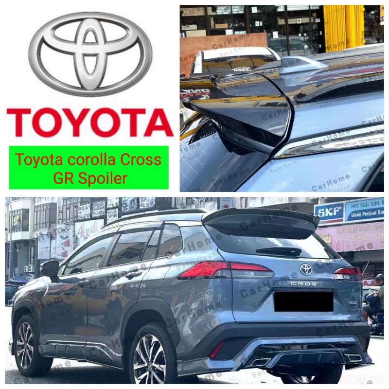 TOYOTA Corolla Cross Spoiler Belakang GR / TOYOTA Corolla Cross GR Rear ...
