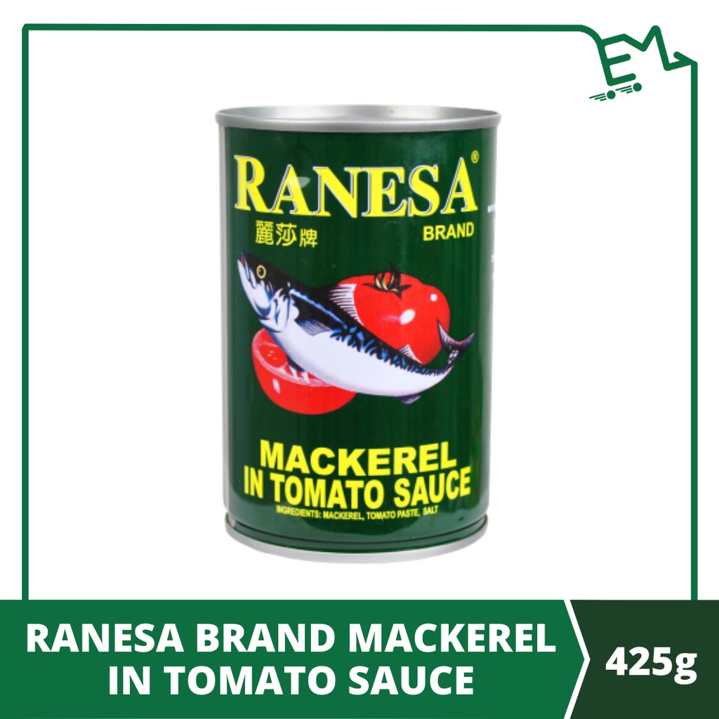 RANESA BRAND Mackerel In Tomato Sauce 425g | Shopee Malaysia