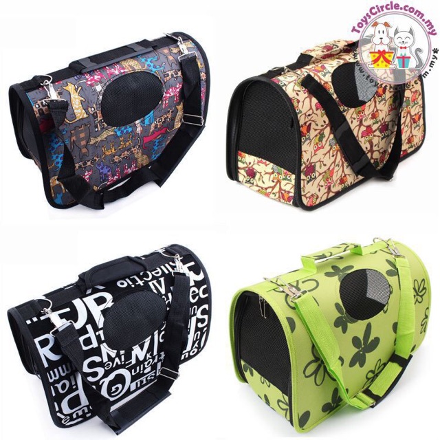 ️READY STOCK ️LARGE 52cm Pet Dog Cat Carrier Travel Fashion Bag Beg ...