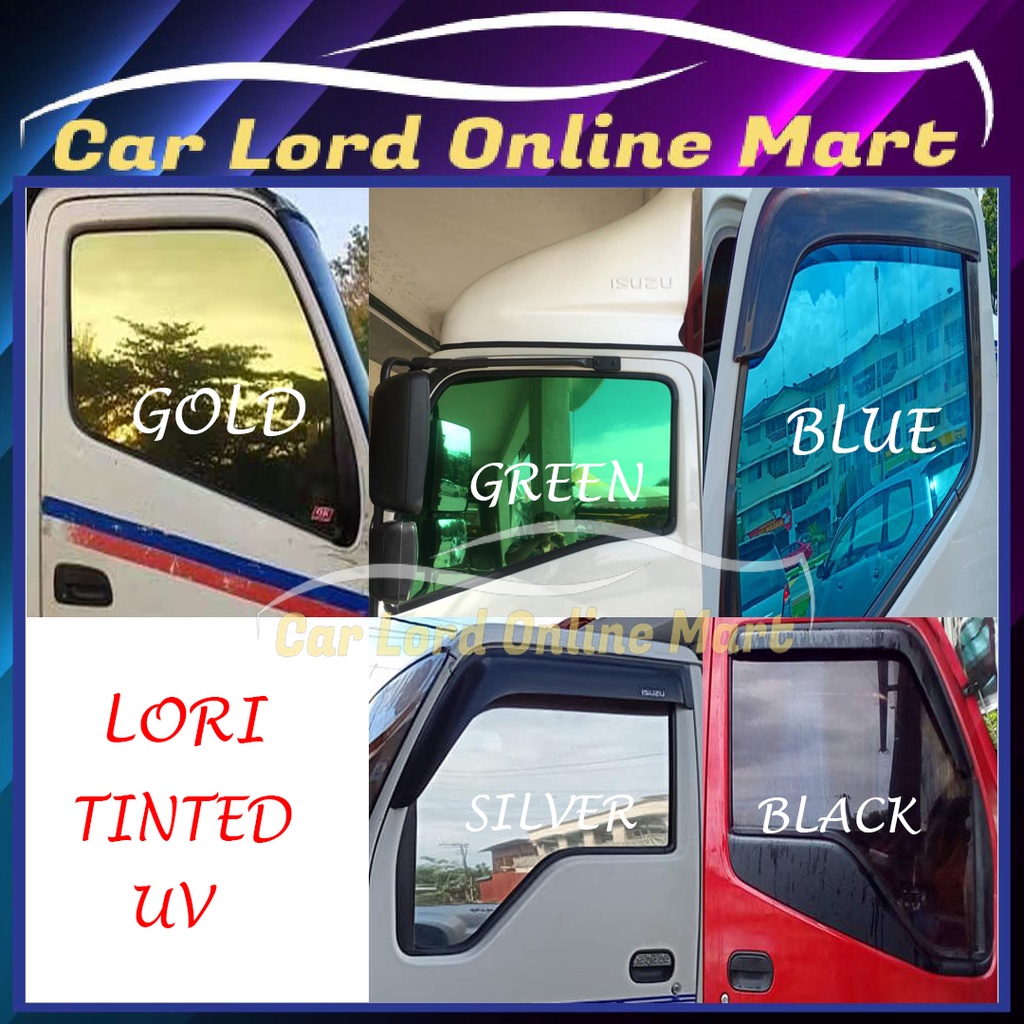 TINTED LORI 2PLY SPUTTER TAHAN PANAS UV99 IR80-90/ Tinted KILAT/UNTUK SEMUA LORI | Shopee Malaysia
