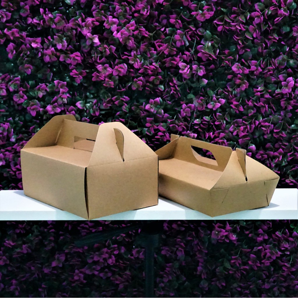 Gable box cake box cake box Food Cardboard box Tote packing box cake ...