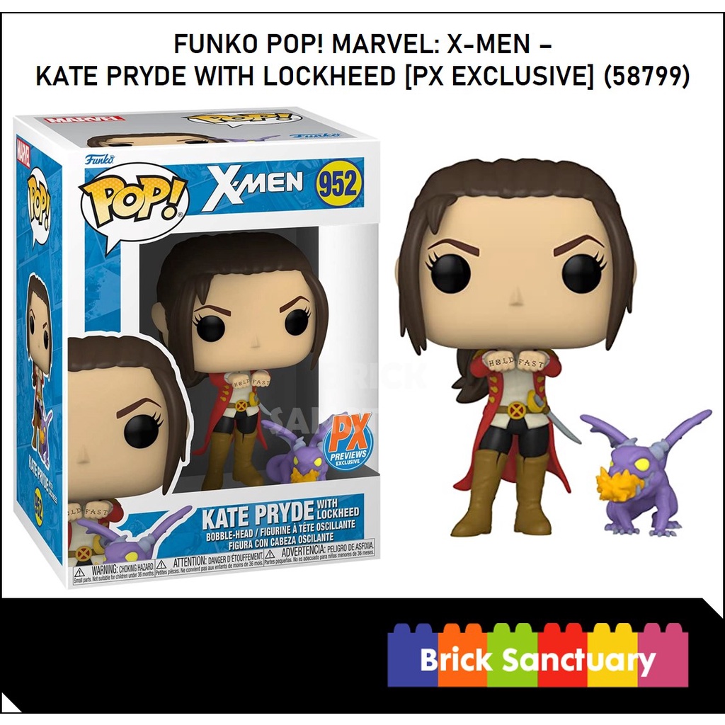 FUNKO POP! Marvel : X-Men Kate Pryde with Lockheed (PX Exclusive ...