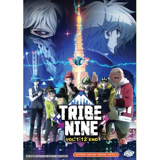 Anime DVD Tribe Nine Vol.1-12 End | Shopee Malaysia