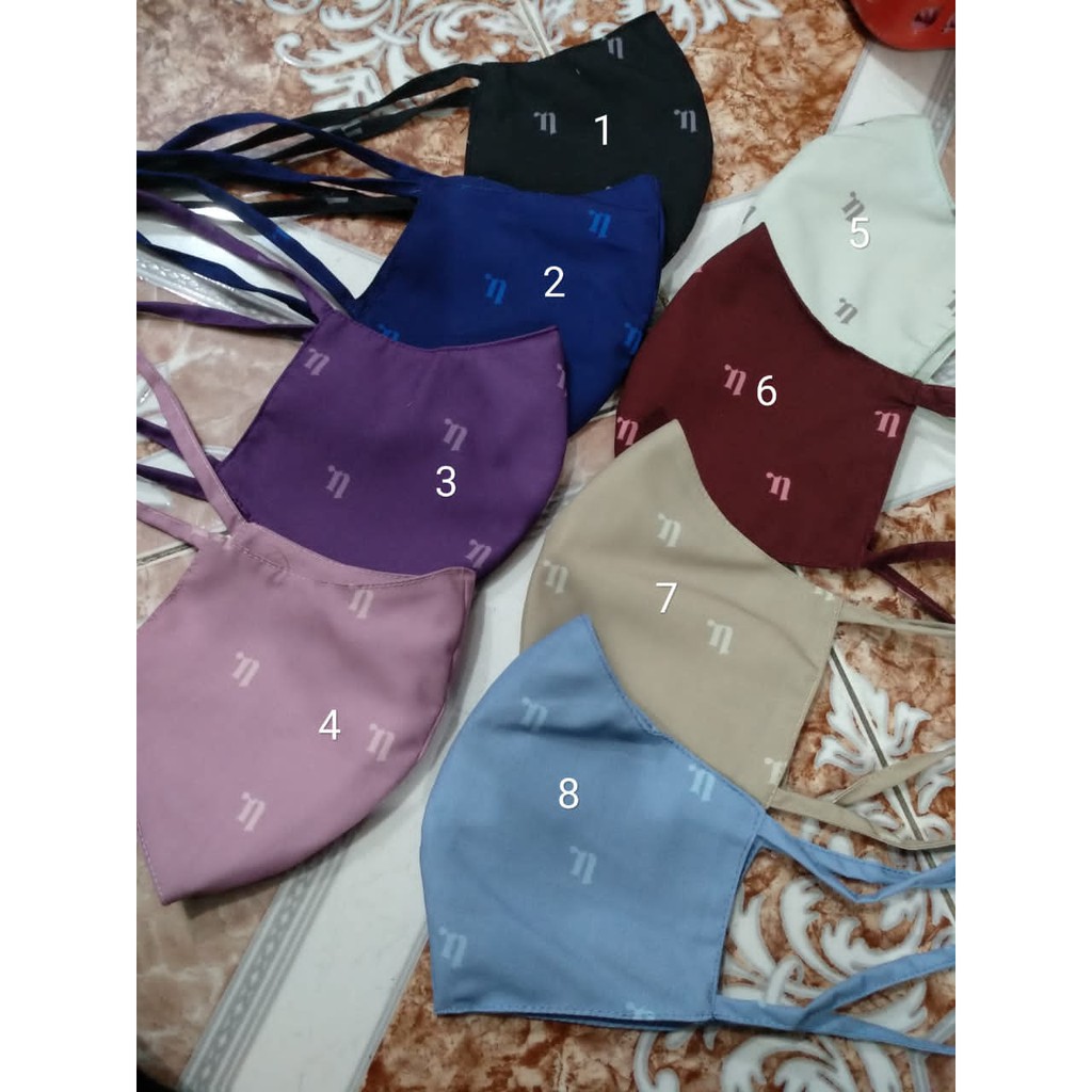 (Random color) Clearance stock Face Mask Cotton no filter (Refer ...