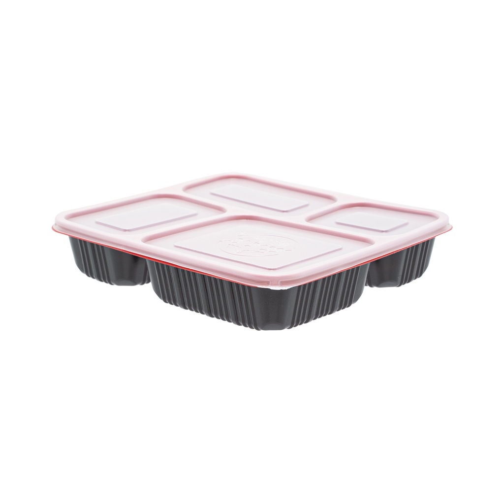 Premium Bento/ Disposable Tray / Plastic Container / 4 Compartments - X ...