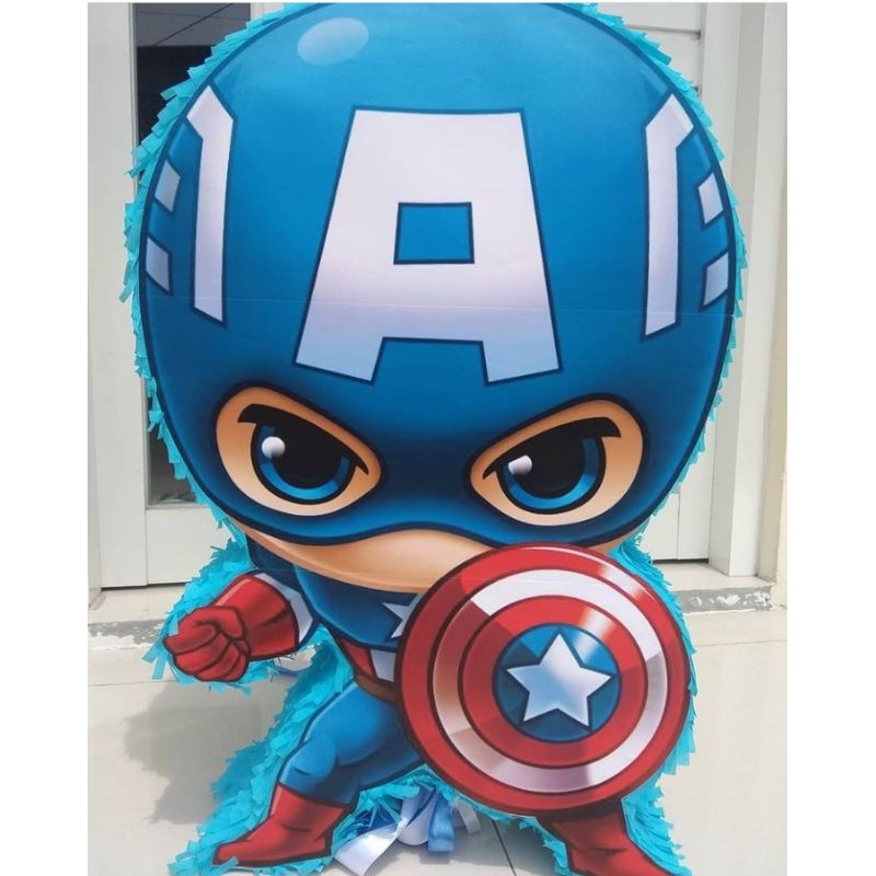 Pinata Captain America marvel Birthday pinata | Shopee Malaysia