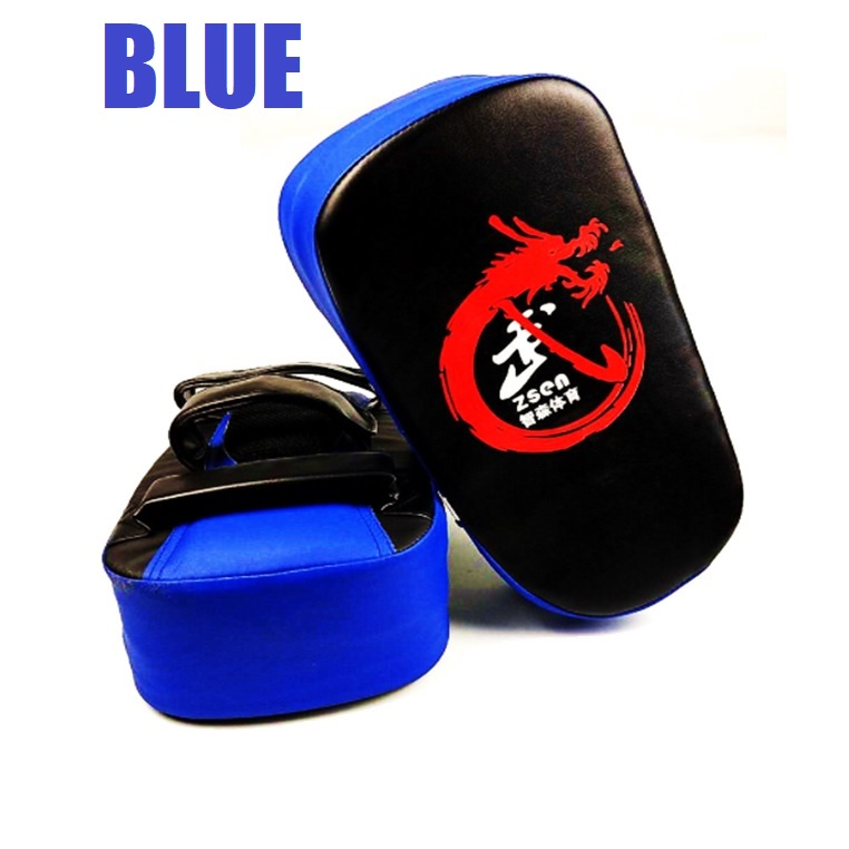 🔥Boxing Kick Punch Pad pad PU Leather Art Taekwondo MMA Boxing Kicking ...