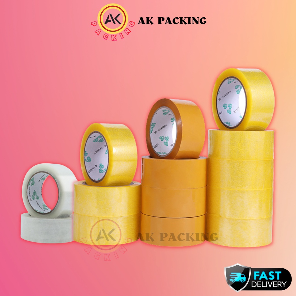 OPP Tape OPP Transparent Tape Fragile Tape 55micronx45mmx100m ...