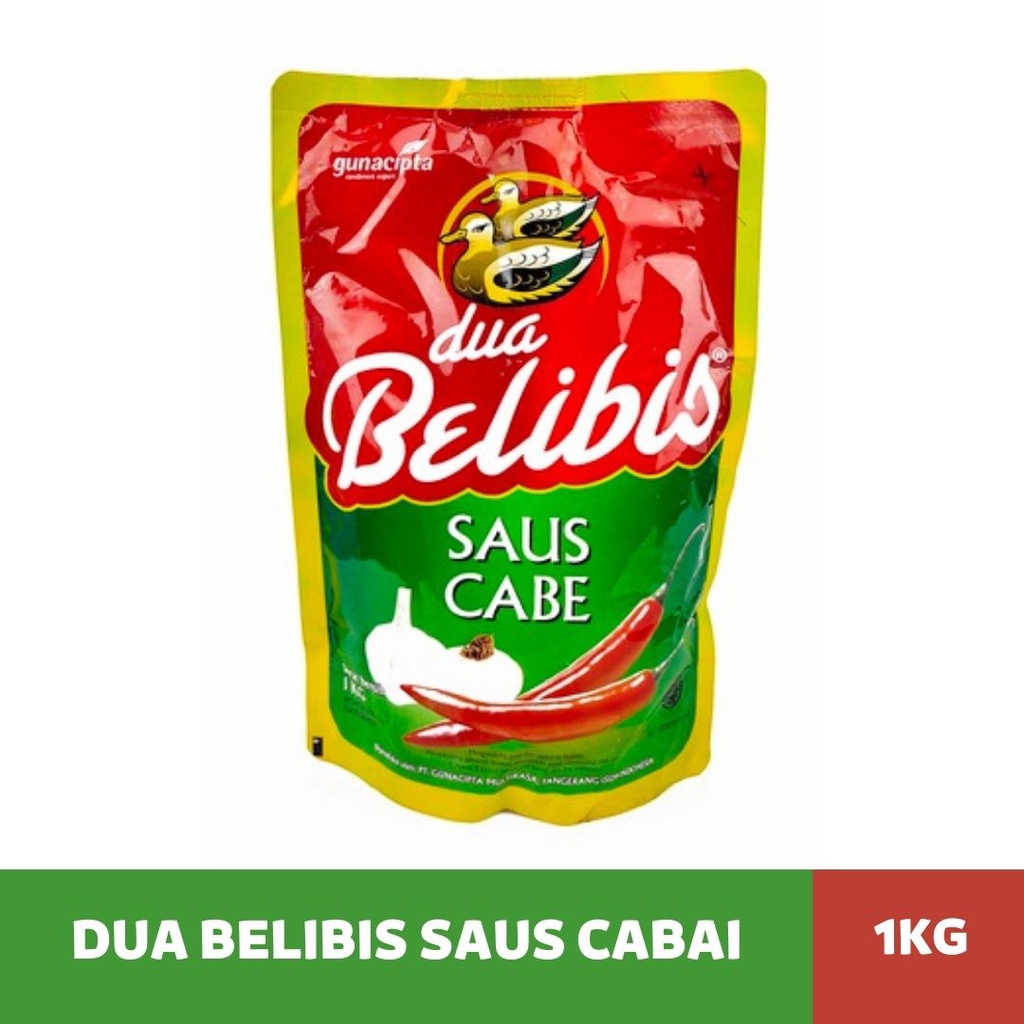 Two Belibis Value 1kg Chili Sauce Belibis Chili Sauce 1kg Refill Value ...
