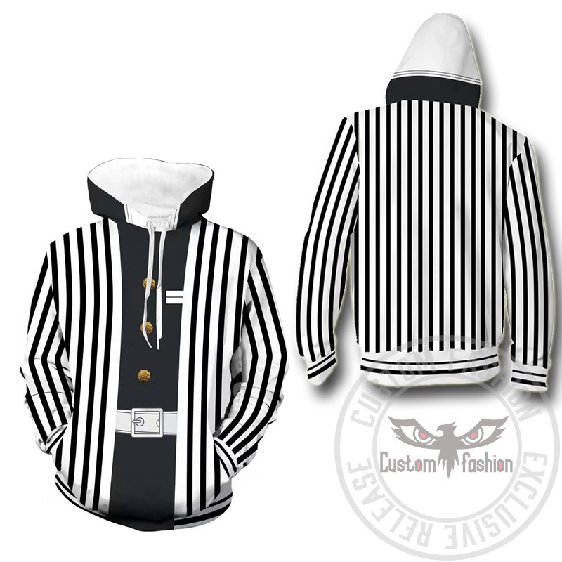 【CustomFashion】Anime Demon Slayer Hoodie Tanjirou Zenitsu Giyuu Nezuko ...