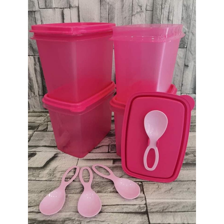 Tupperware Shelf Saver Pink 840ml | Shopee Malaysia