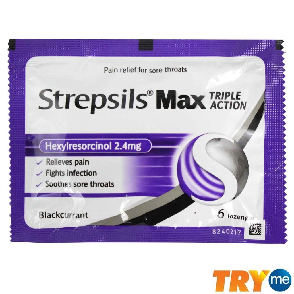 Strepsils Max Triple Action Lozenges (6's x 50g) | Shopee Malaysia