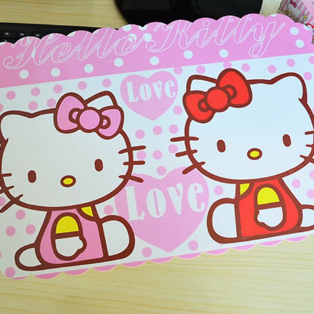 HELLO KITTY TABLE MAT | Shopee Malaysia