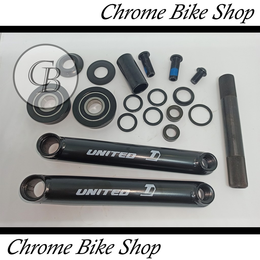 Gear Crank Set Crank Set BMX United BB USA Bike Crankset Ori Original ...