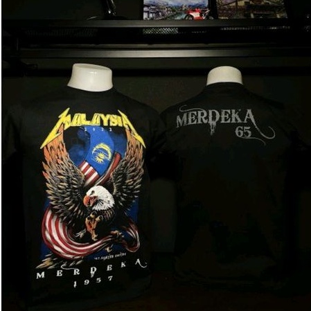 TSHIRT PREMIUM COTTON EDISI MERDEKA | Shopee Malaysia
