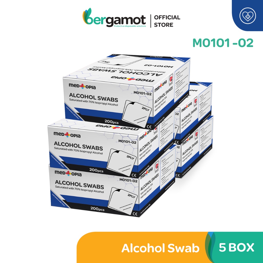 [[5 boxes]] M0101 Medical Grade Alcohol Swabs Sterile Alcohol Pad for ...