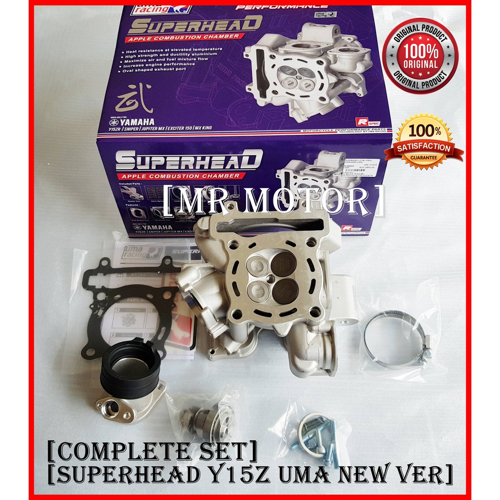 [FULL SET] Superhead Y15 Y15zr 20/23mm & 22/25mm Superhead Uma Racing ...