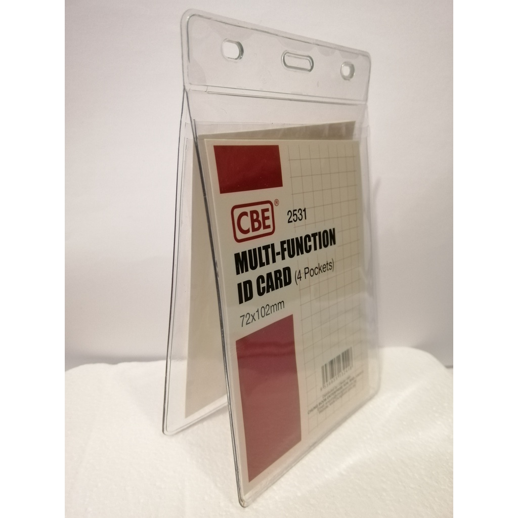 CBE 2531 Multi-Function ID Card (4 pocket) | Shopee Malaysia