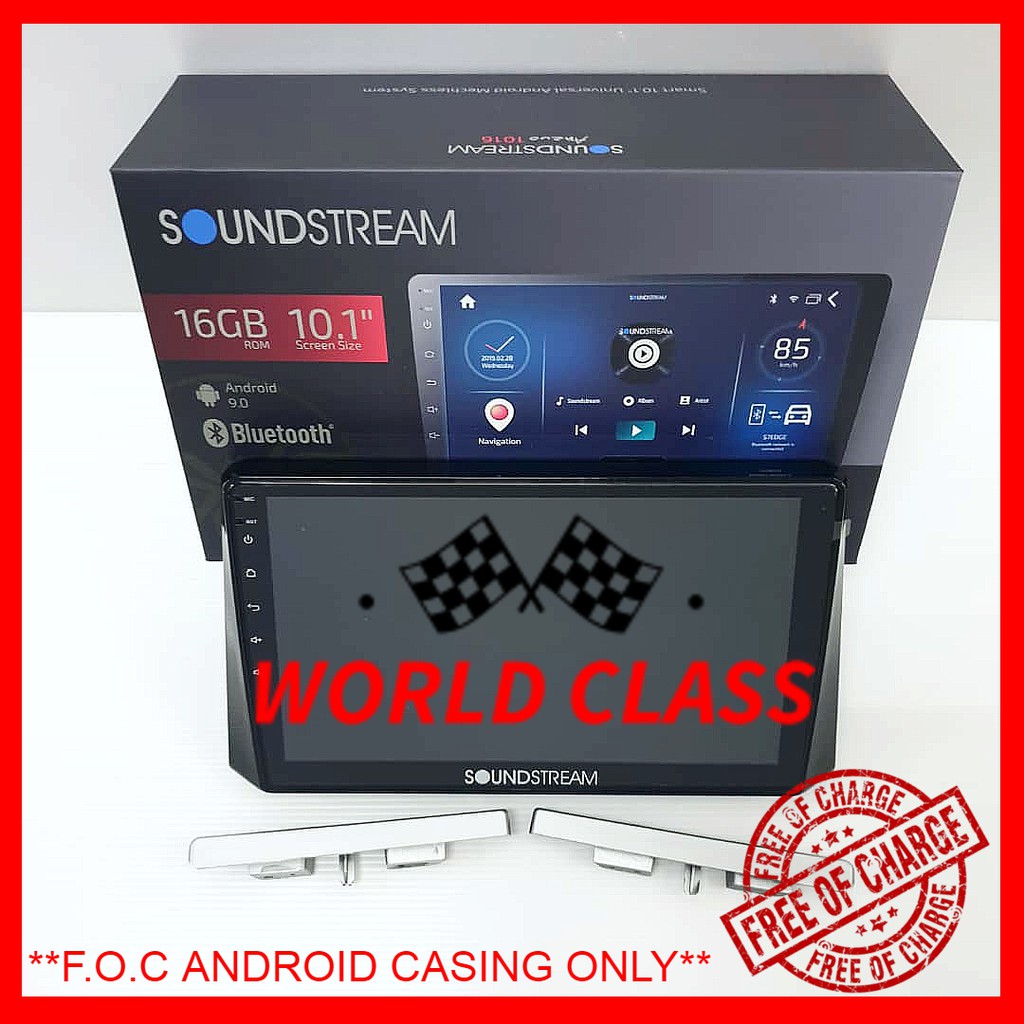 TOYOTA ALTIS 2019-2021 SOUNDSTREAM ANDROID IPS PLAYER 10 INCH 2.5D FULL ...