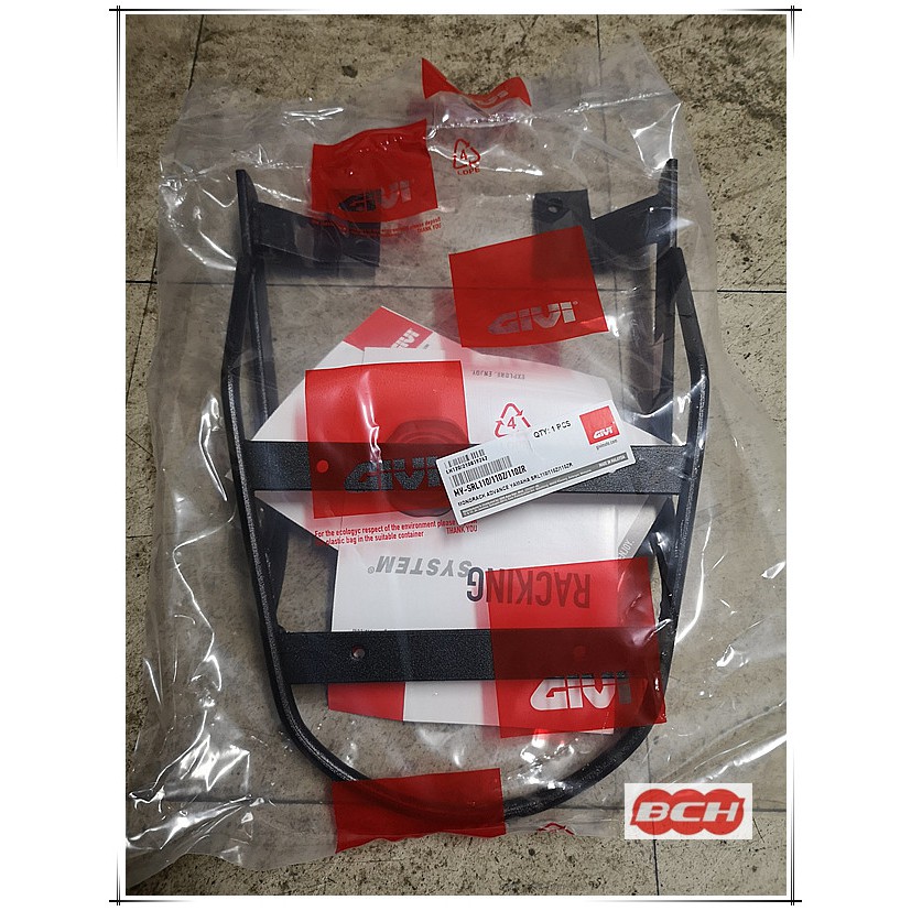 MV-SRL110/110Z/110ZR GIVI MONORACK ADVANCE YAMAHA LAGENDA 110N/110ZR ...