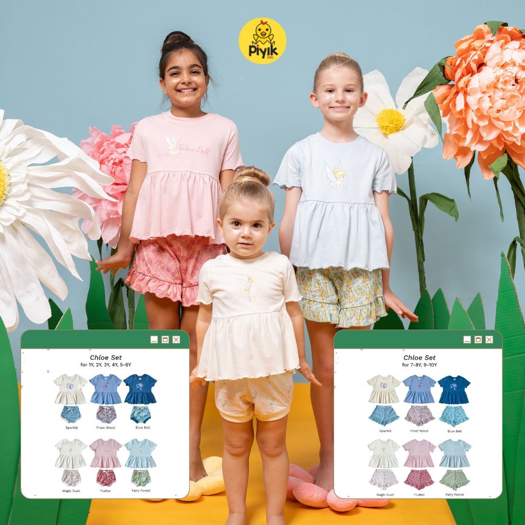 Chloe Boho Panna Set (Kids Suit 1-10 Years) | Shopee Malaysia