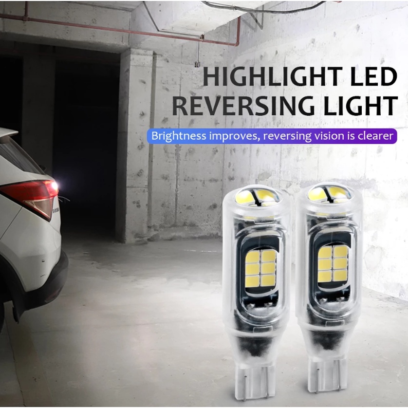1PC Car LED T15 W16W WY16W Canbus LED Bulbs 3030 16SMD Car Tail Brake ...