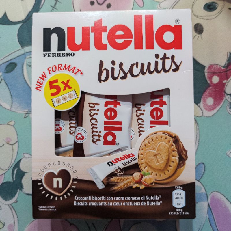 Nutella Biscuit's | New FORMAT! 15pcs exp 08 2023 | Shopee Malaysia