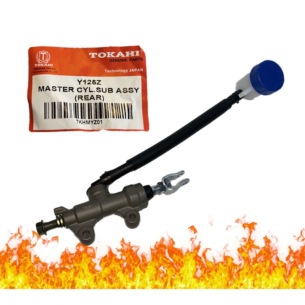 REAR MASTER PUMP BRAKE CYLINDER SUB LC135 NEW/Y125ZR/Y125Z/Y15/RFS150i ...