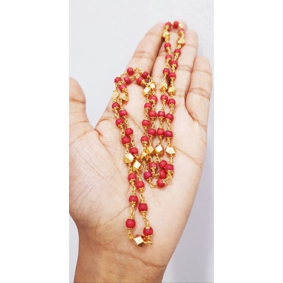 Pavalam Beads chain with Pearls | Shopee Malaysia