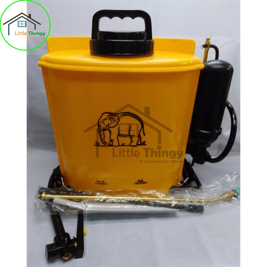 Gajah 16L Plastic KnapSack Sprayer GJ-16 Agriculture Chemical Pump ...