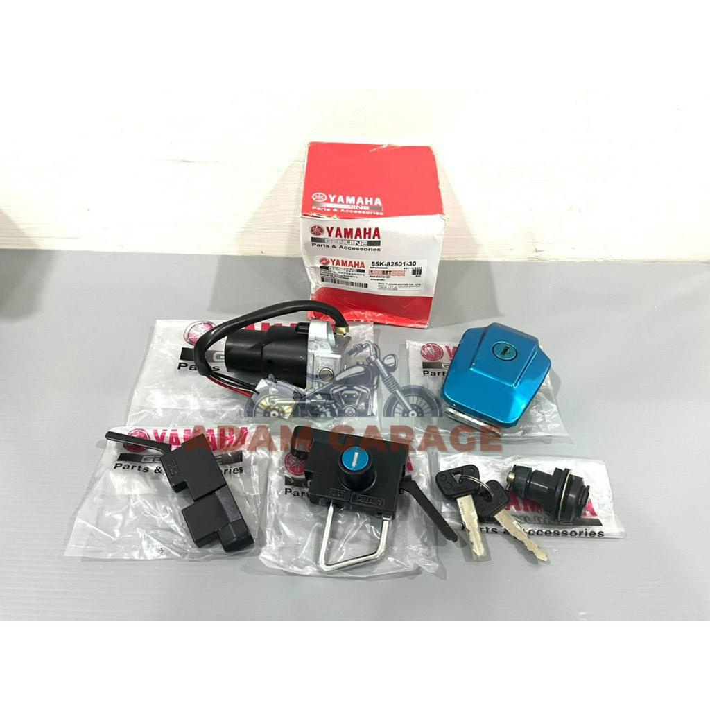 YAMAHA RXZ MILI CATALYZER (55K) MAIN SWITCH COMPLETE SET ORI THAI ...