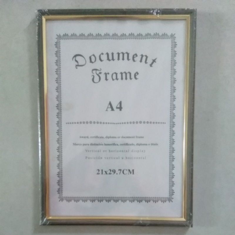 [BEST SELLER] A4 Certificate Frame / Picture Photo Frame A4/ Frame ...