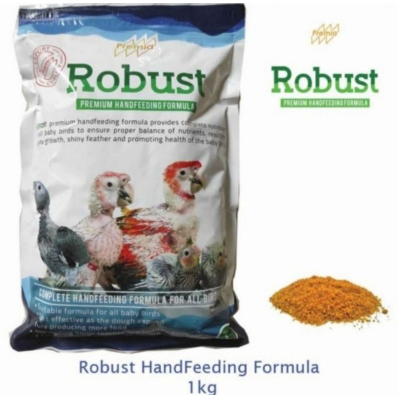 Robust (premium hand feeding formula) 1kg | Shopee Malaysia