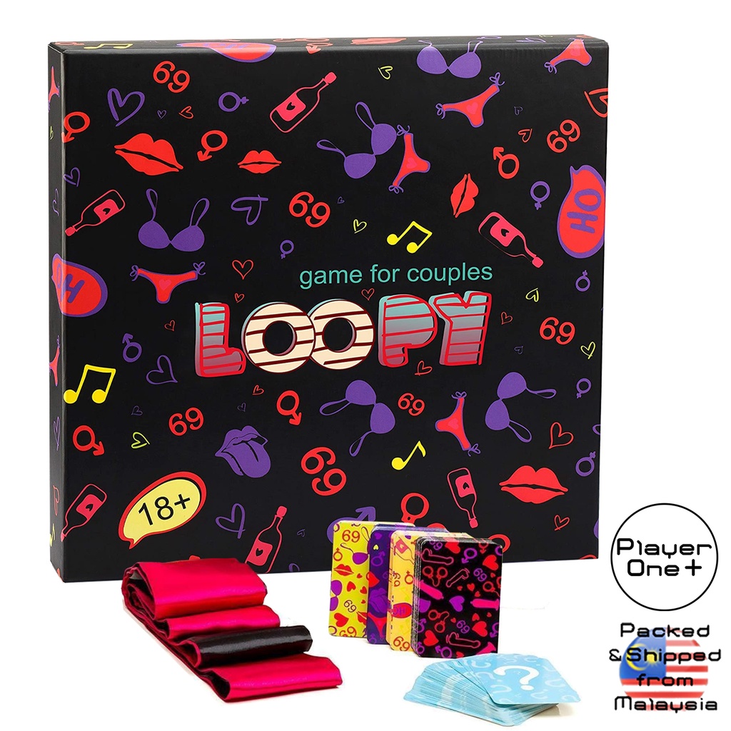 LOOPY Game for Couples Date Night Box - Best Couples Game & Gift ...