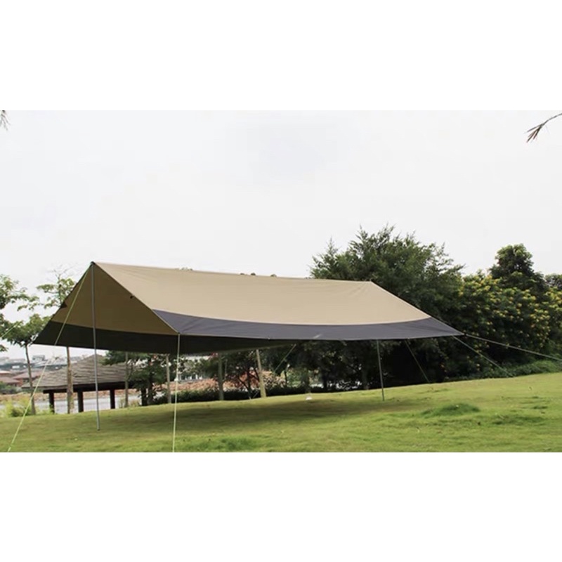 big flysheet besar flysheet 6x8 silver coating fit khemah unta camel ...